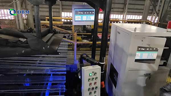 Online automatic steel bar counting and separation system - DBM