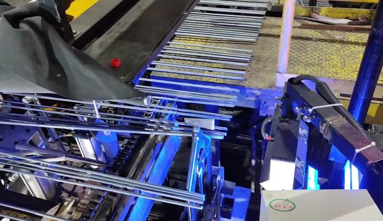 Online automatic steel bar counting and separation system - DBM